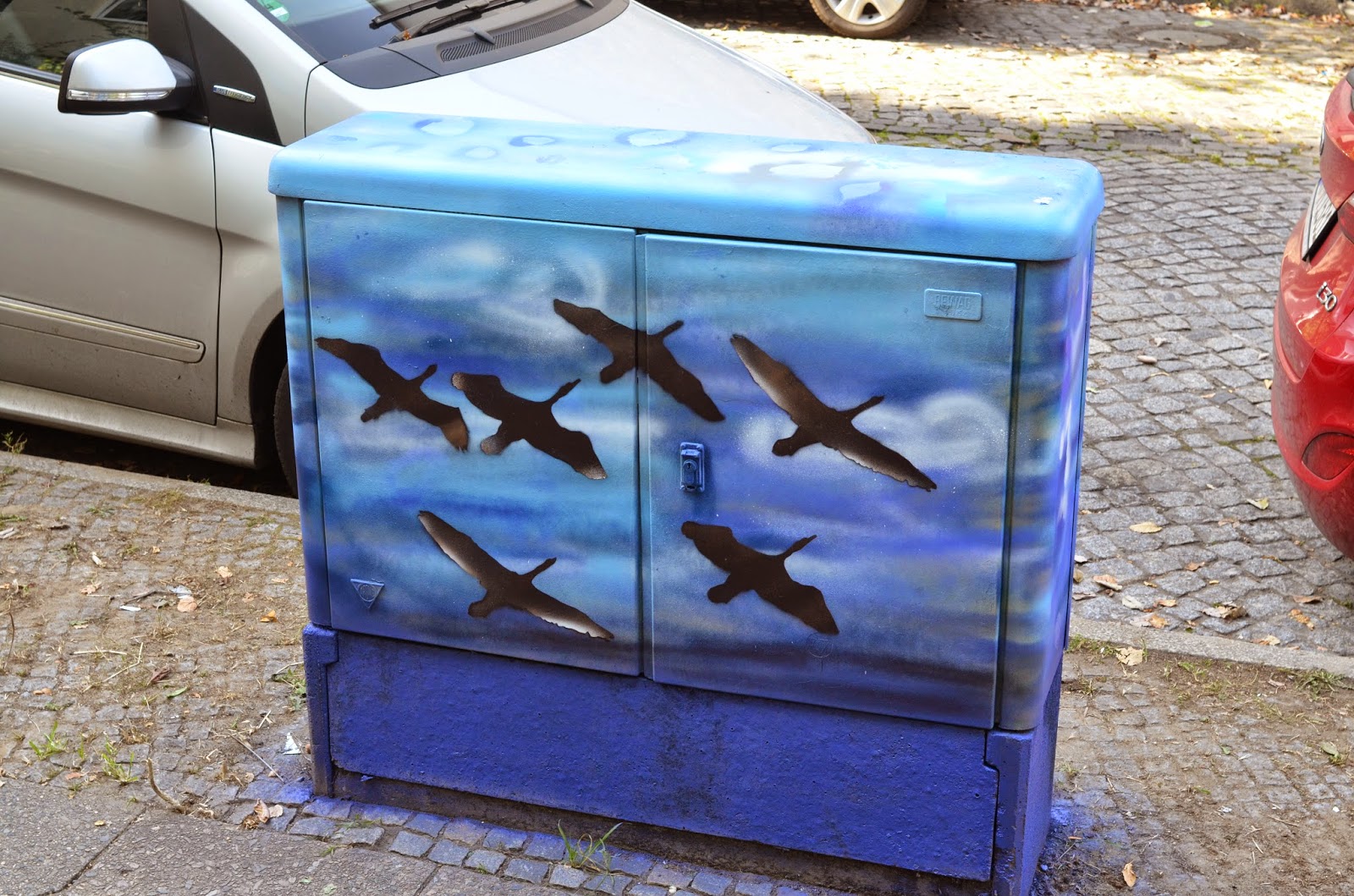 Stromkasten-Styling: Die fertigen Stromkästen