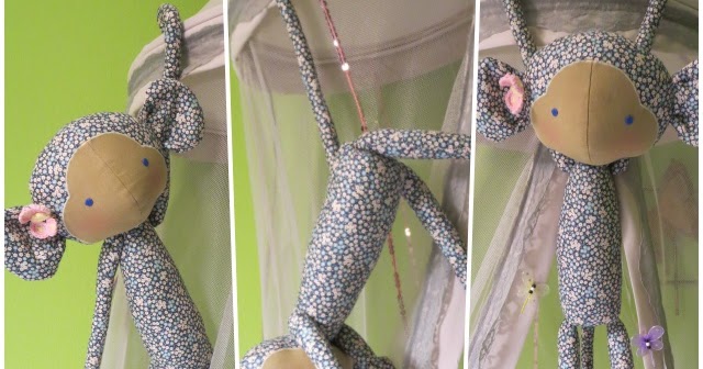 La Ardillita del Patch: Mono Tilda para Sara