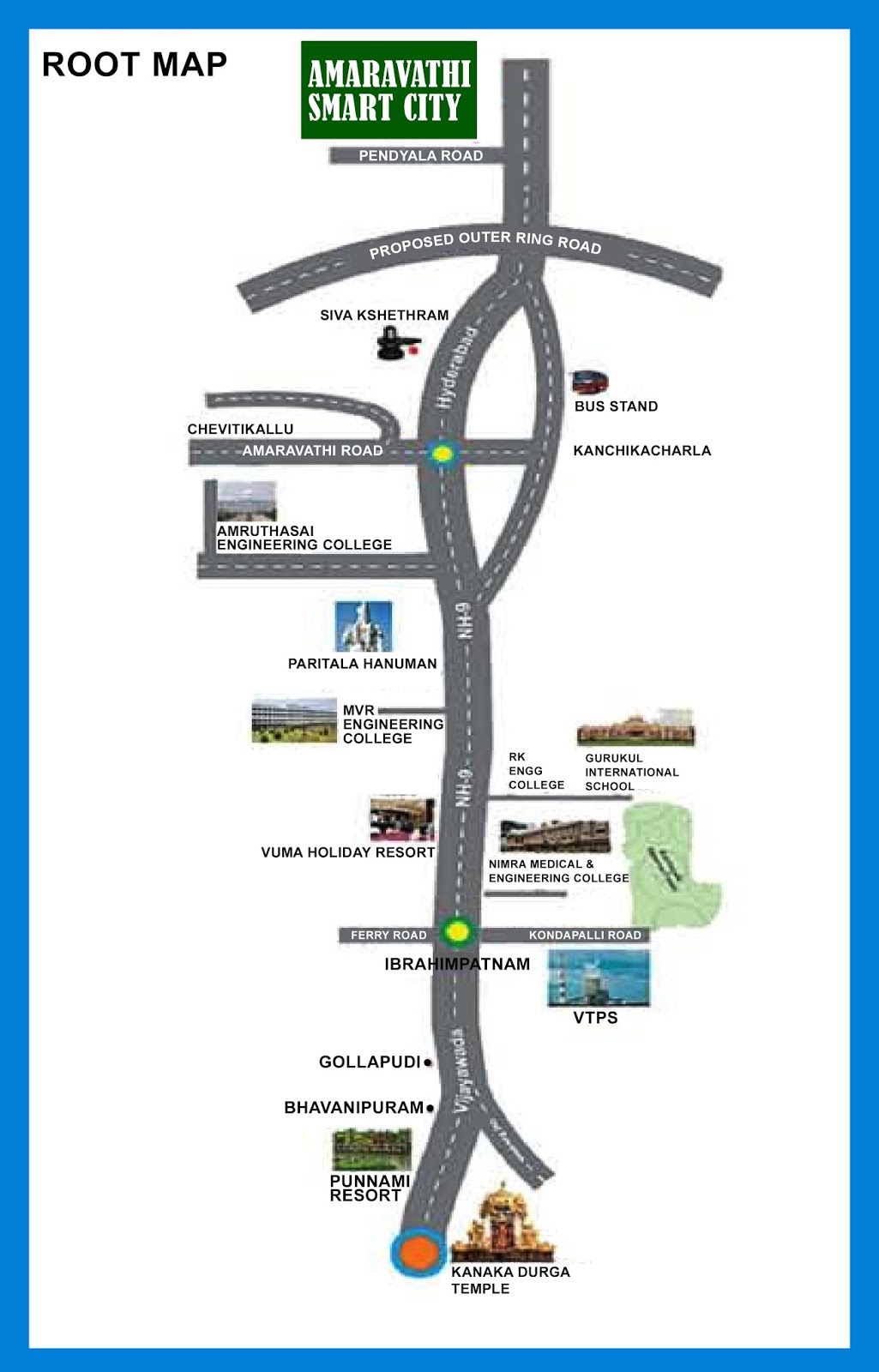 Gated Community "CRDA Residential Plots" For Sale: Radial Outer Ring ...