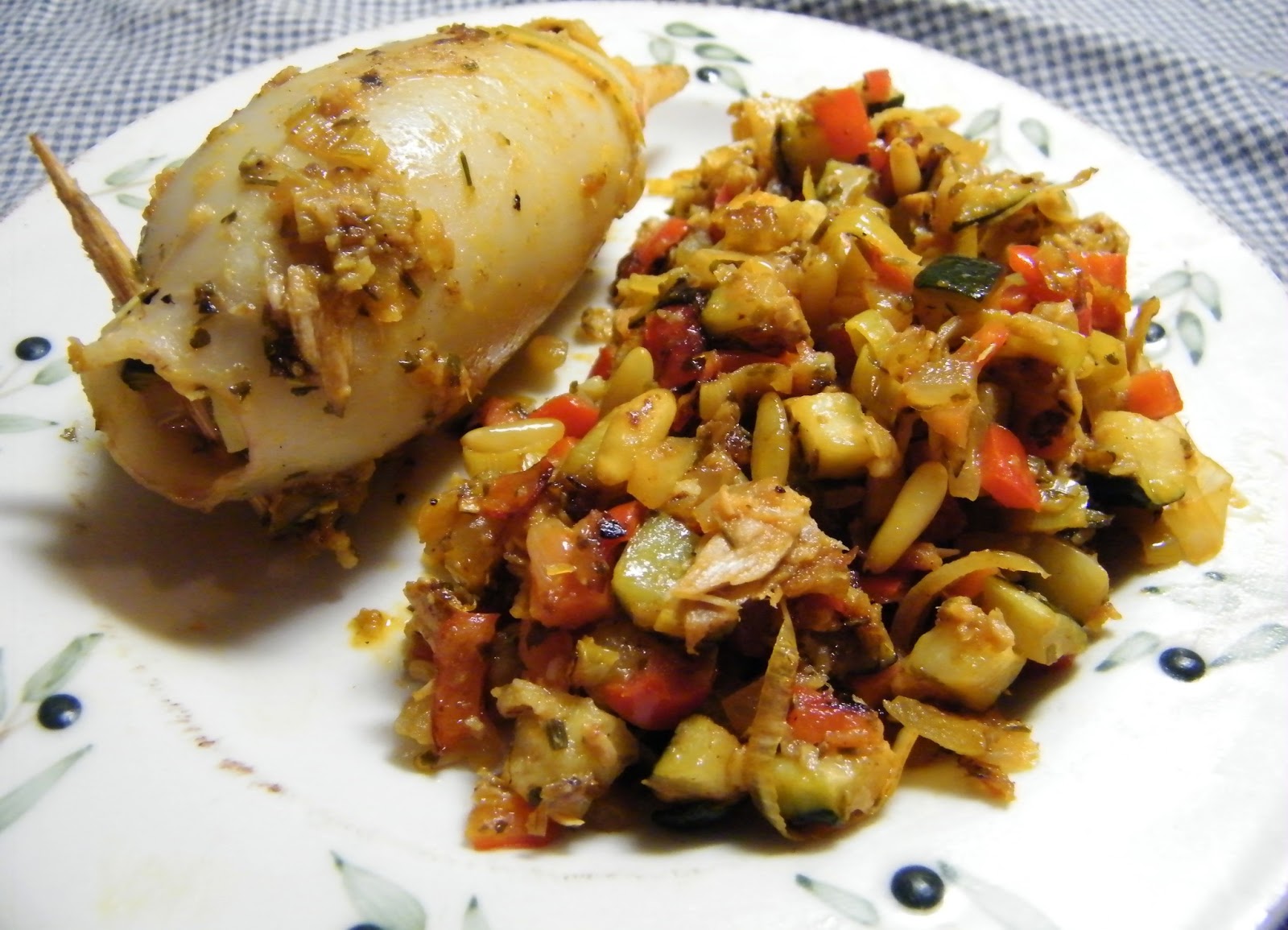 Bergua Rico y sano: Sepia rellena