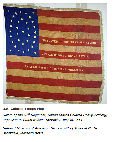 Inside the Conservator's Studio: Flags of the United States Colored Troops