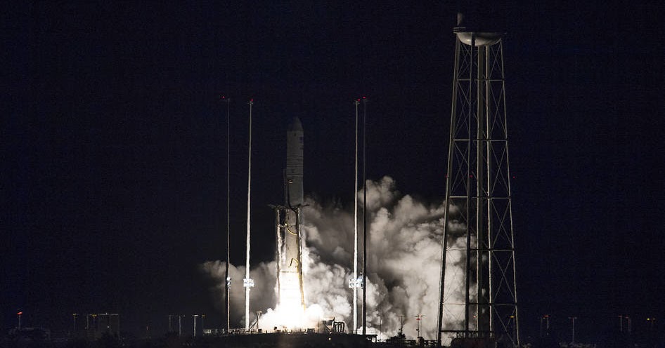 DCNewsroom: Cygnus cargo ship on its way to space station after launch ...