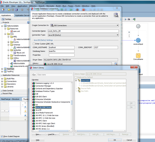 Abhishek Saurabh Soa Treasure Unleashed Soa 12c Creating Derby Database Connection