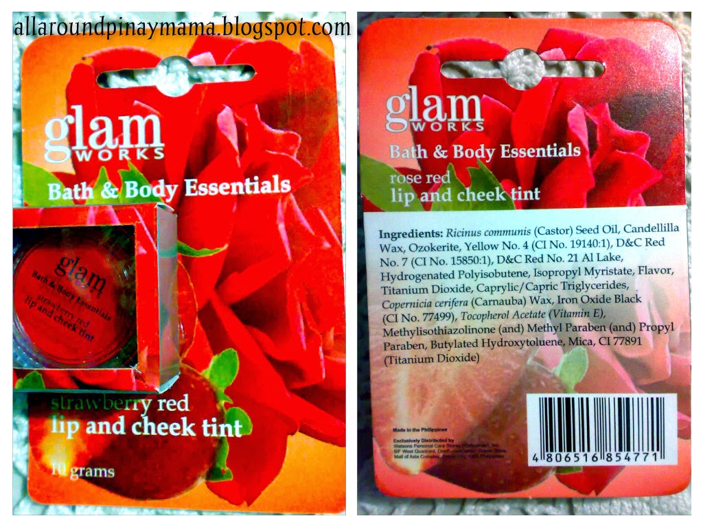 REVIEW: Glam Works Bath & Body Essentials Lip and Cheek Tints | All ...