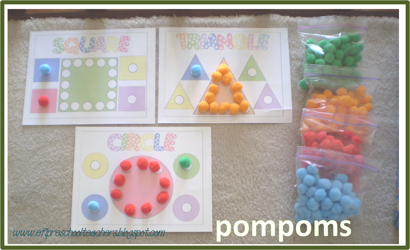 ESL/EFL Preschool Teachers: Shapes Activities for Preschool ELL