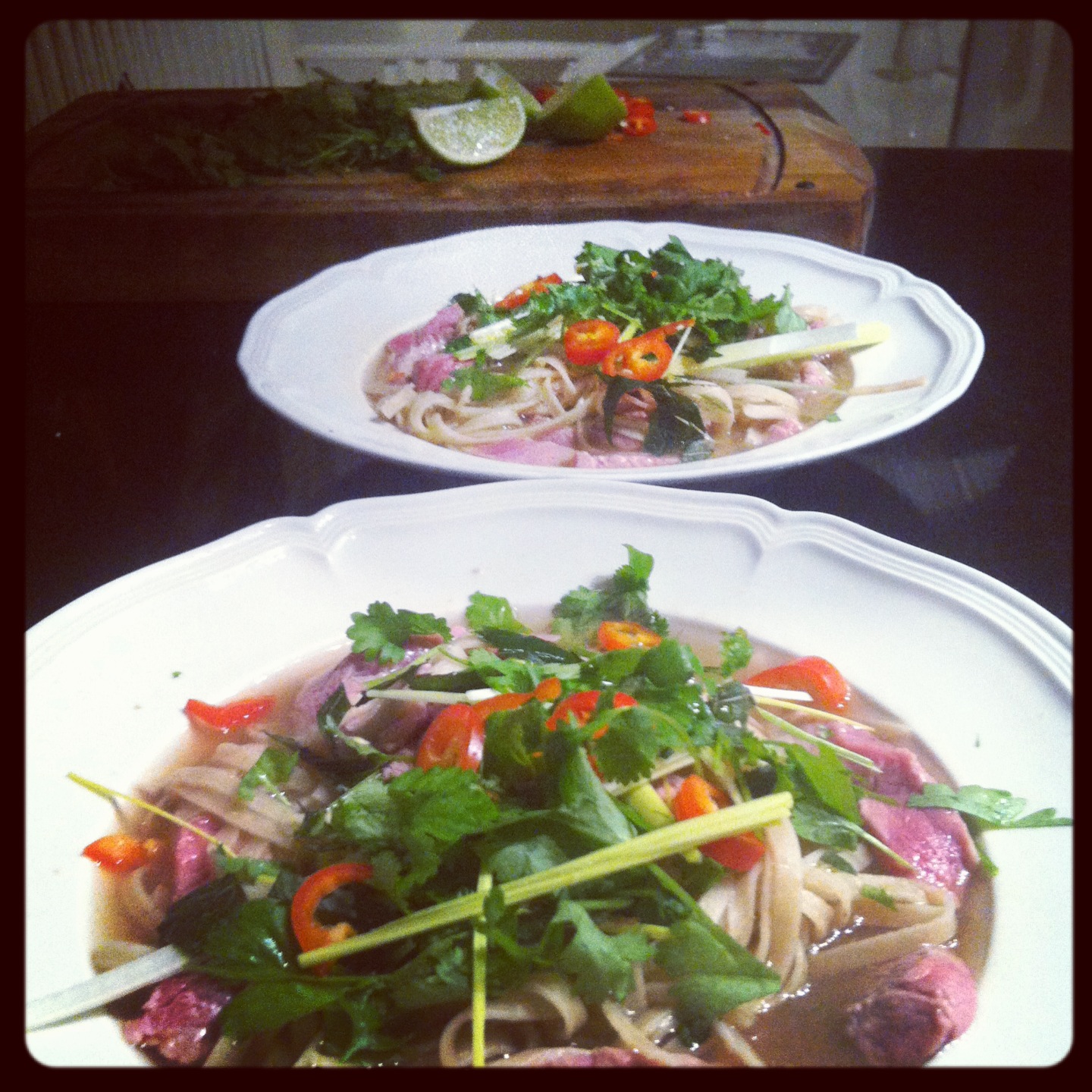 GI-licious : Asiatisk nudelsoppa med biff