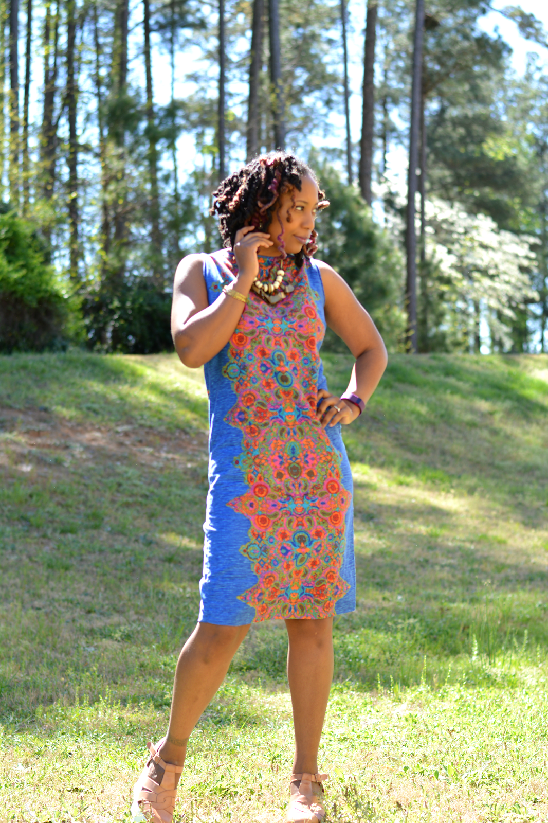 {Thrift Store Outfits} Vintage Hawaiian Dress | Thriftanista in the City