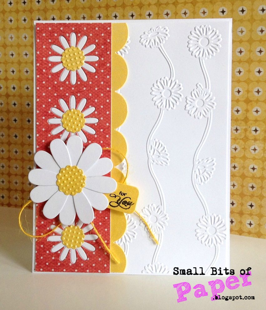 My Craft Spot Mini-Release: Flowers-Daisy Metal Dies! | Small Bits of Paper