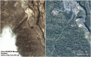 System Koordinat: citra satelit