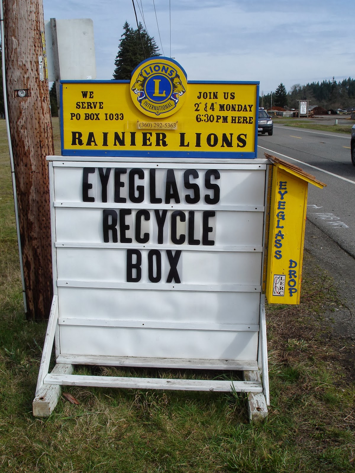 Rainier Lions Club: February 2014