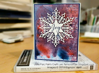 Fair's Craft Lair: YouTube Tuesday with Snowfall Thinlits