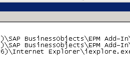 SAP EPM Add-In for Excel keep getting disabled