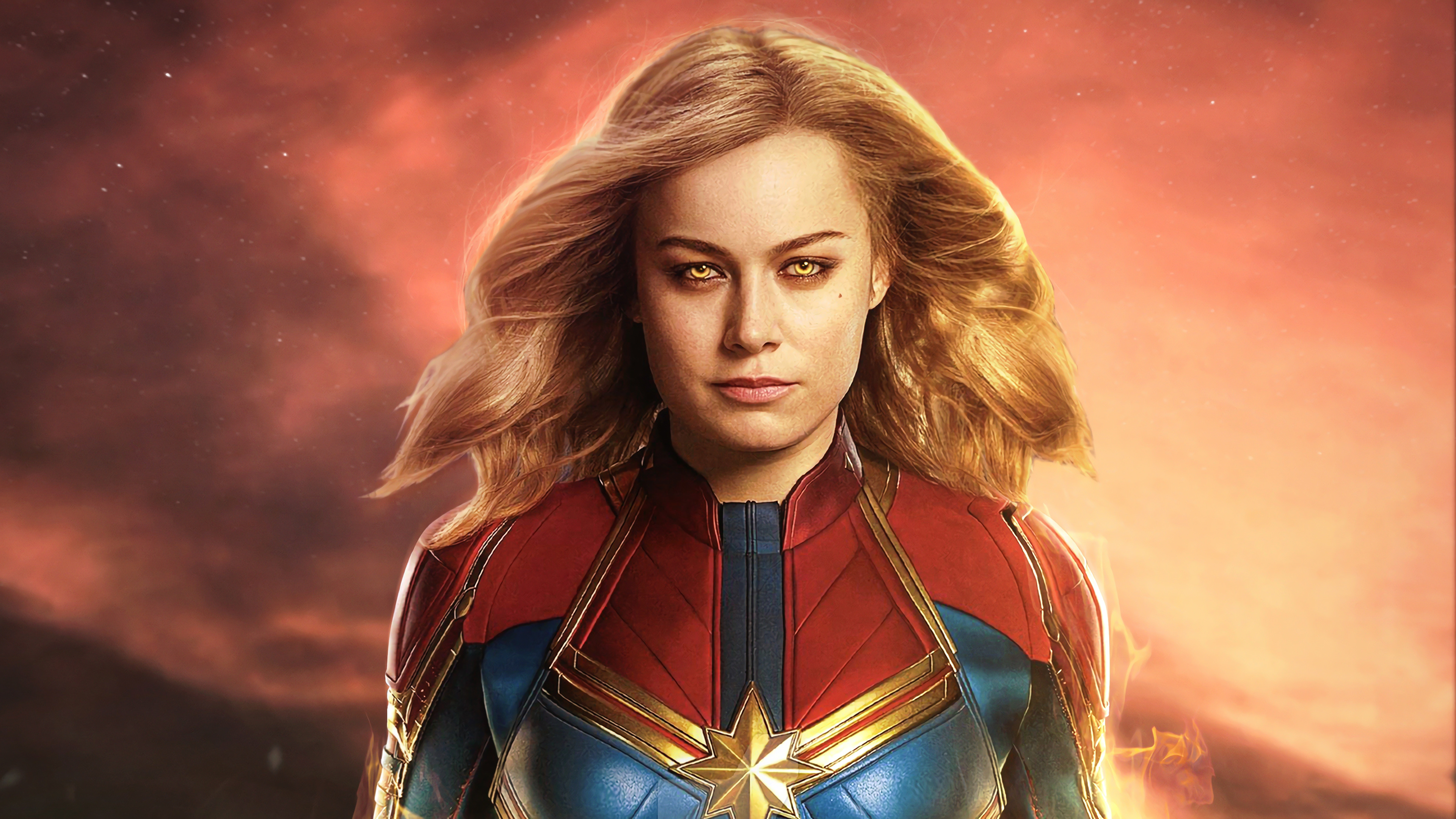 Captain Marvel, Movie, Brie Larson, 4K, #33 Wallpaper PC Desktop