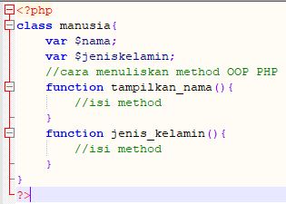 Praktikum Pemrograman Berorientasi Objek (PBO) Modul 1 (PHP)