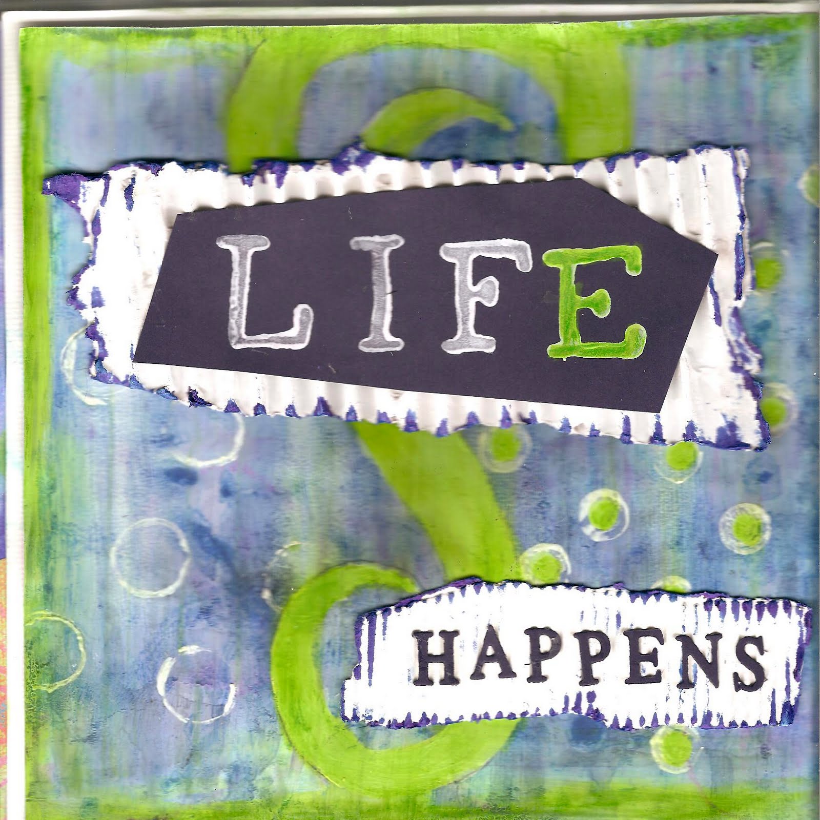 A Journey In Creativity: Life Happens in Real Time