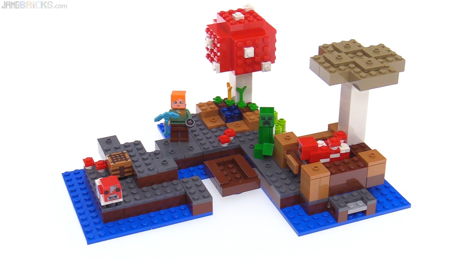 LEGO Minecraft The Mooshroom Island review - 21129