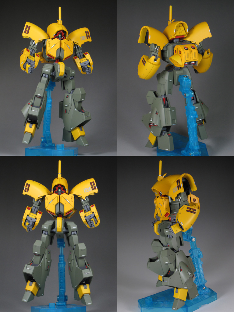 GUNDAM GUY: HG 1/144 Asshimar A.O.Z. Ver. - Customized Build