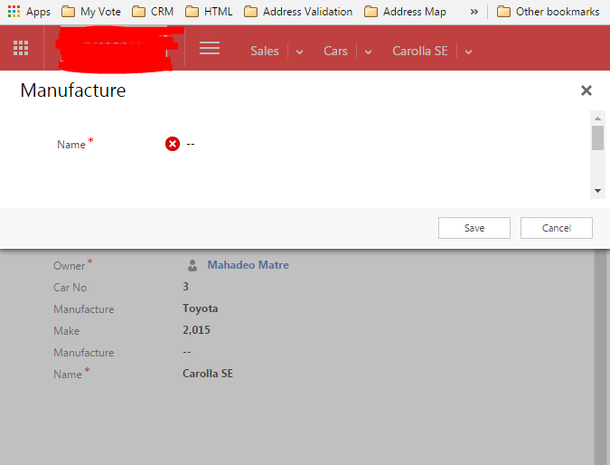 MS CRM Customization: Quick Create Forms MS CRM Customization: Quick Create Forms