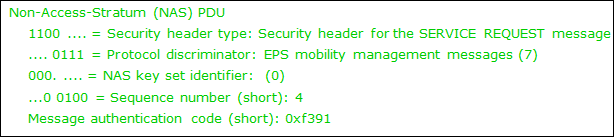 How LTE Stuff Works?: LTE: Service Request