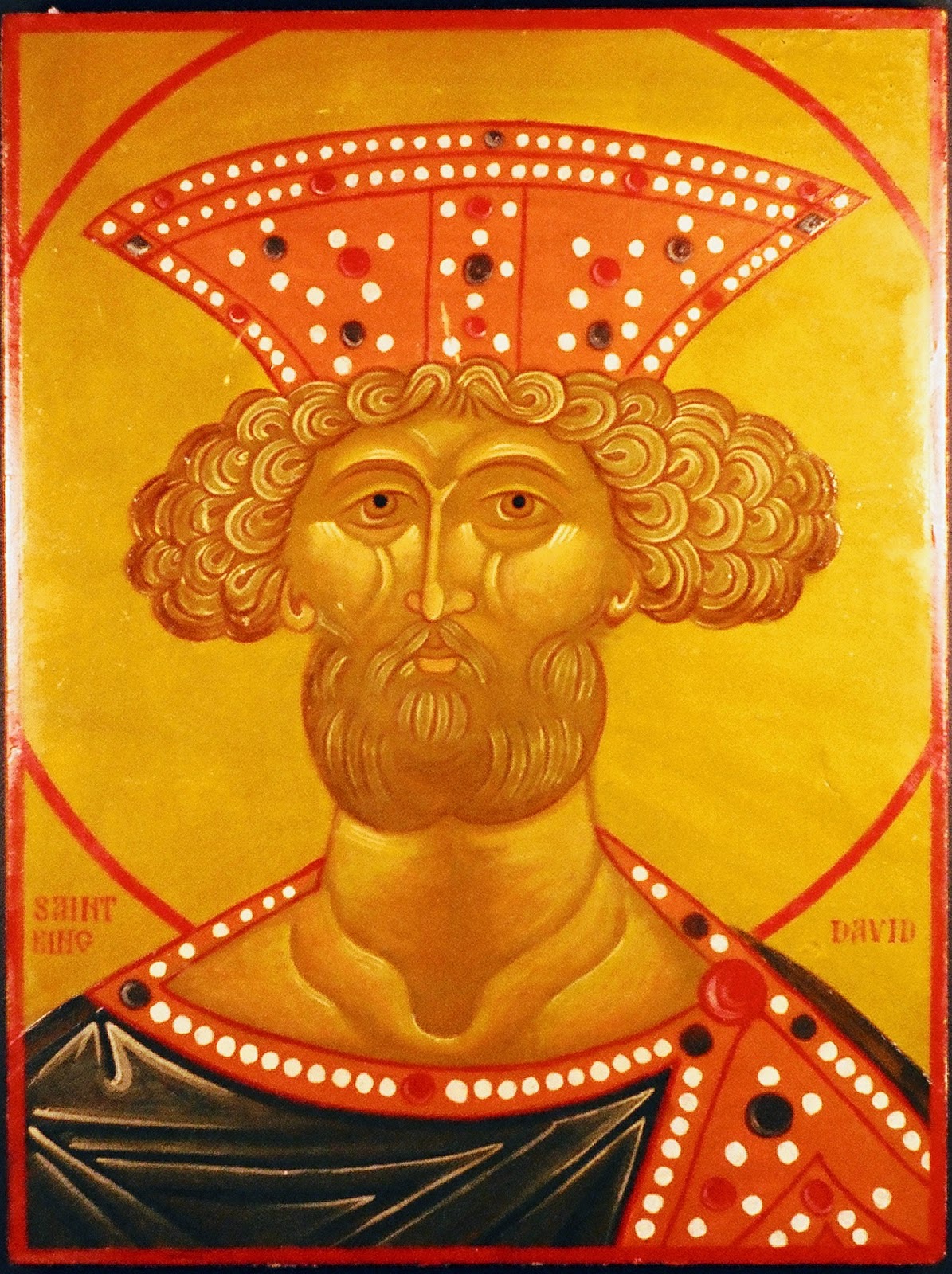 anastasia mcintyre, iconographer: Prophet King David