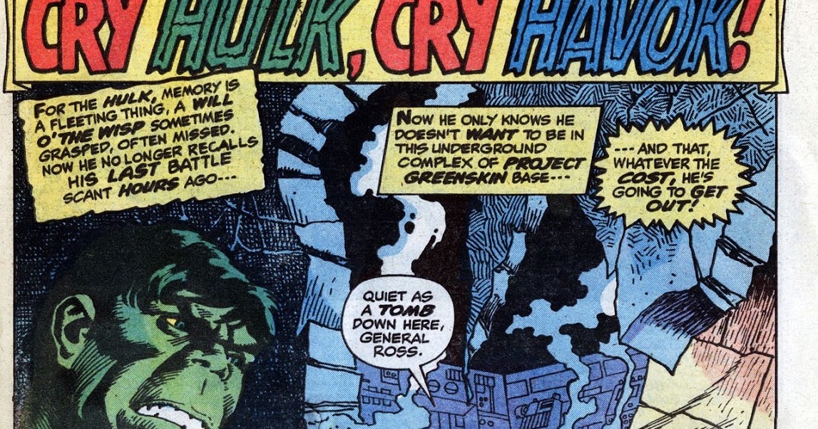 The Dork Review: X-Men Moment: Cry Hulk, Cry Havok!