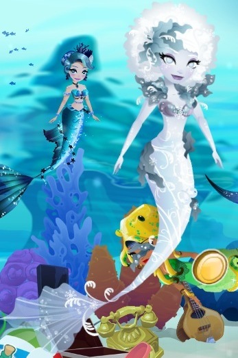 The Electric Frankfurter: A Closer Look at Mermaid World app for iPhone ...