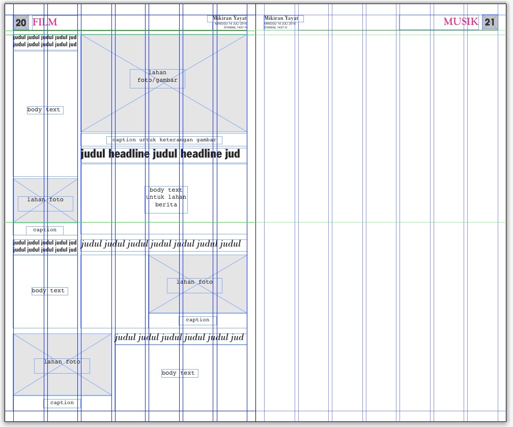Cara Membuat Template Koran Pikiran Rakyat dengan QuarkXPress ...