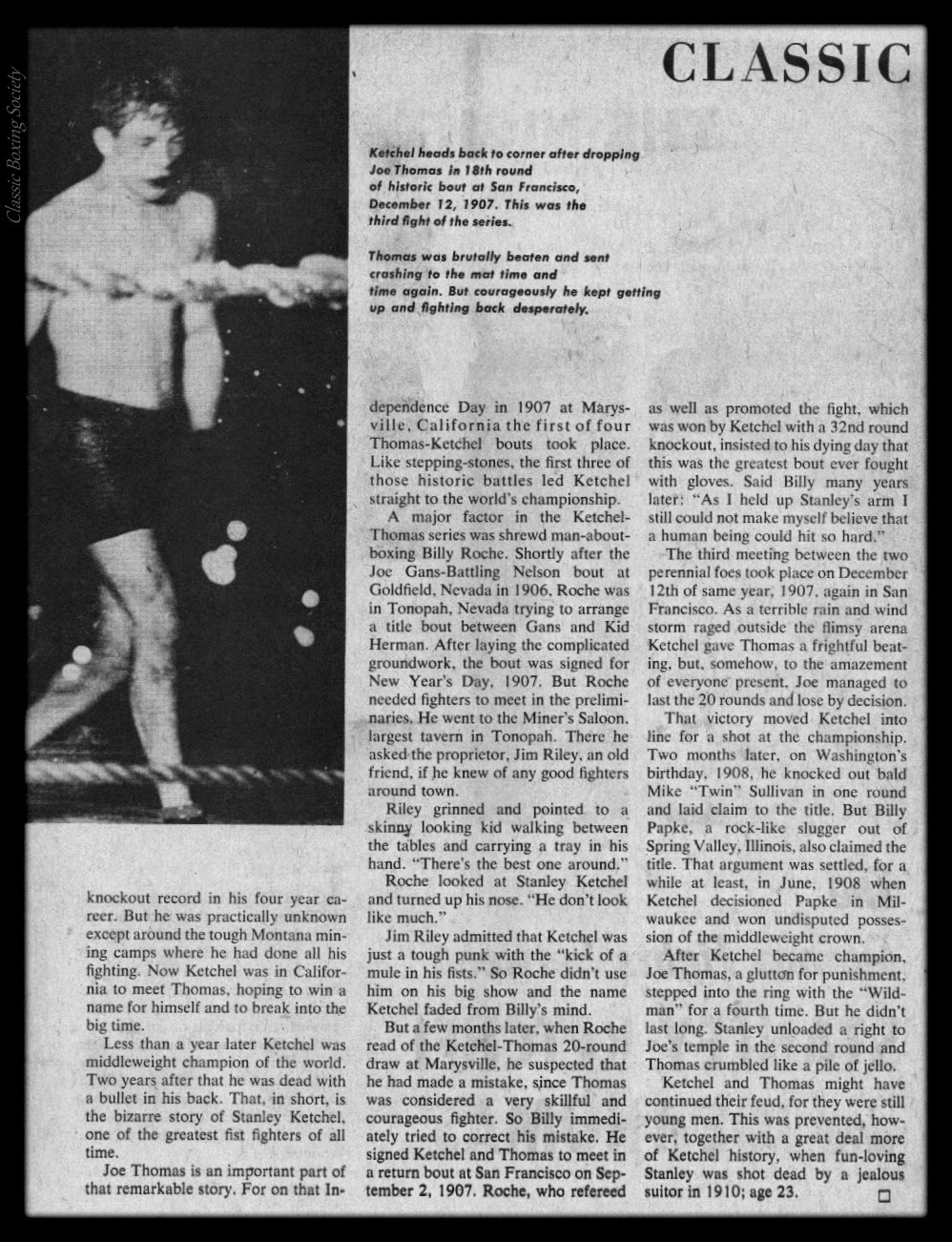 Classic Boxing Society