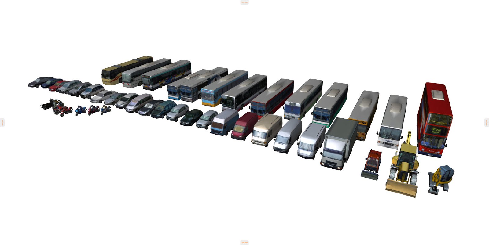 ARCHICAD LIBRARY LOW POLY CARS