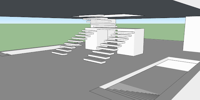 Arch 1101 Blog: Sketchup model screenshots