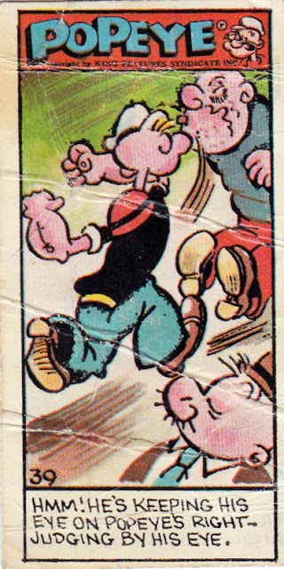 BLIMEY! The Blog of British Comics: POPEYE Sweet Cigarette Cards (1960s)