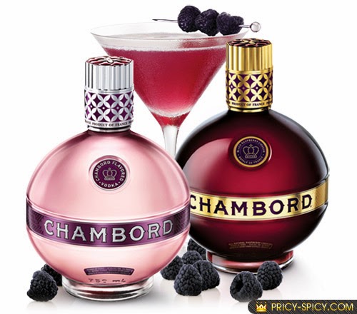 "El Vodka": CHAMBORD...El vodka de mora y flores de hibisco