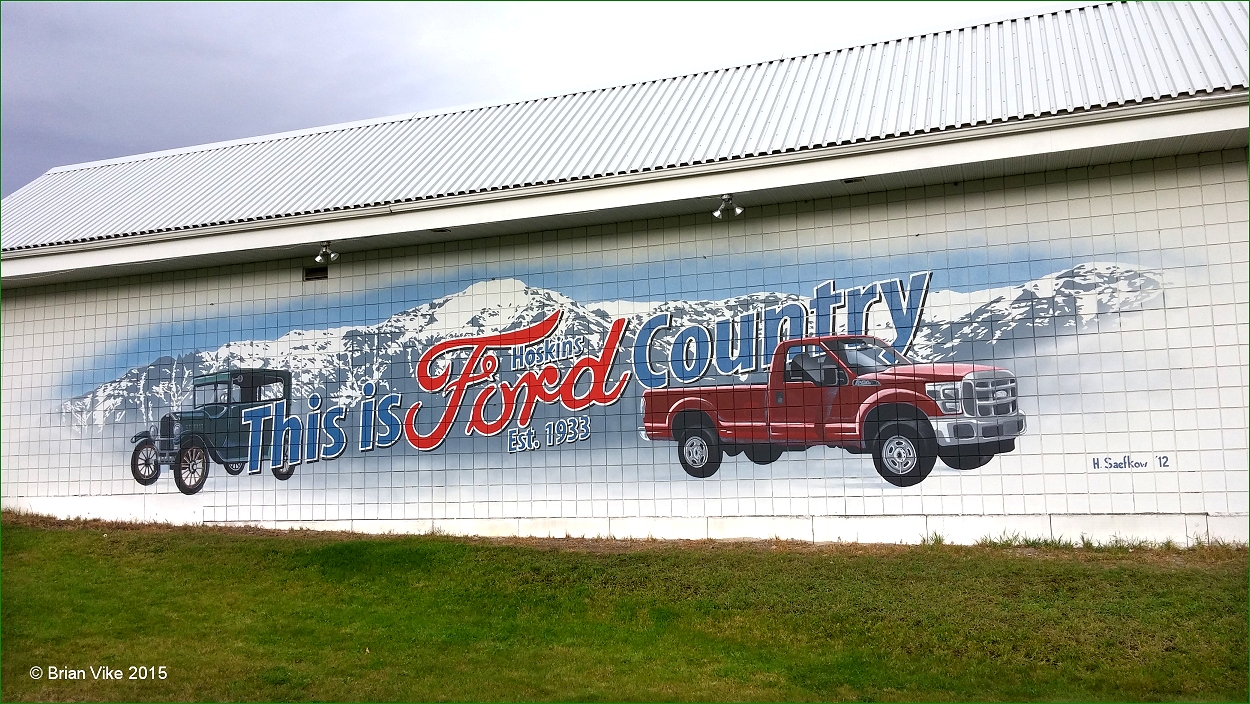 Northern Interior British Columbia: Mural Paintings At Hoskins Ford ...