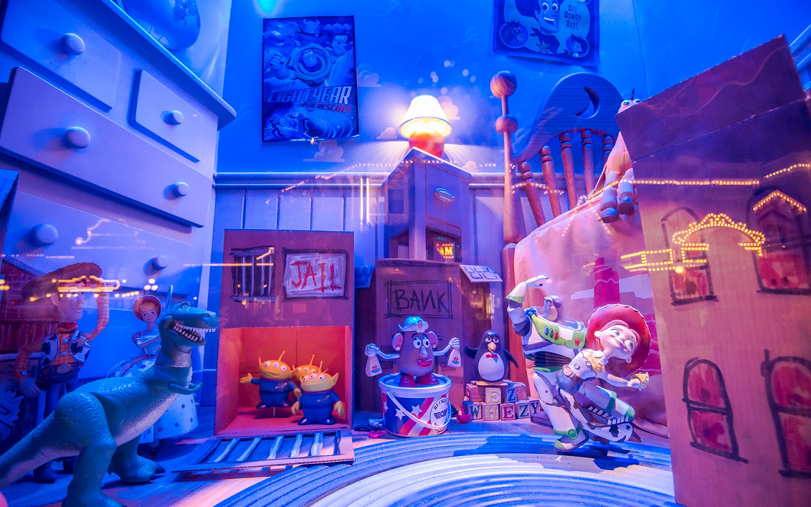 Main Street Windows: Toy Story
