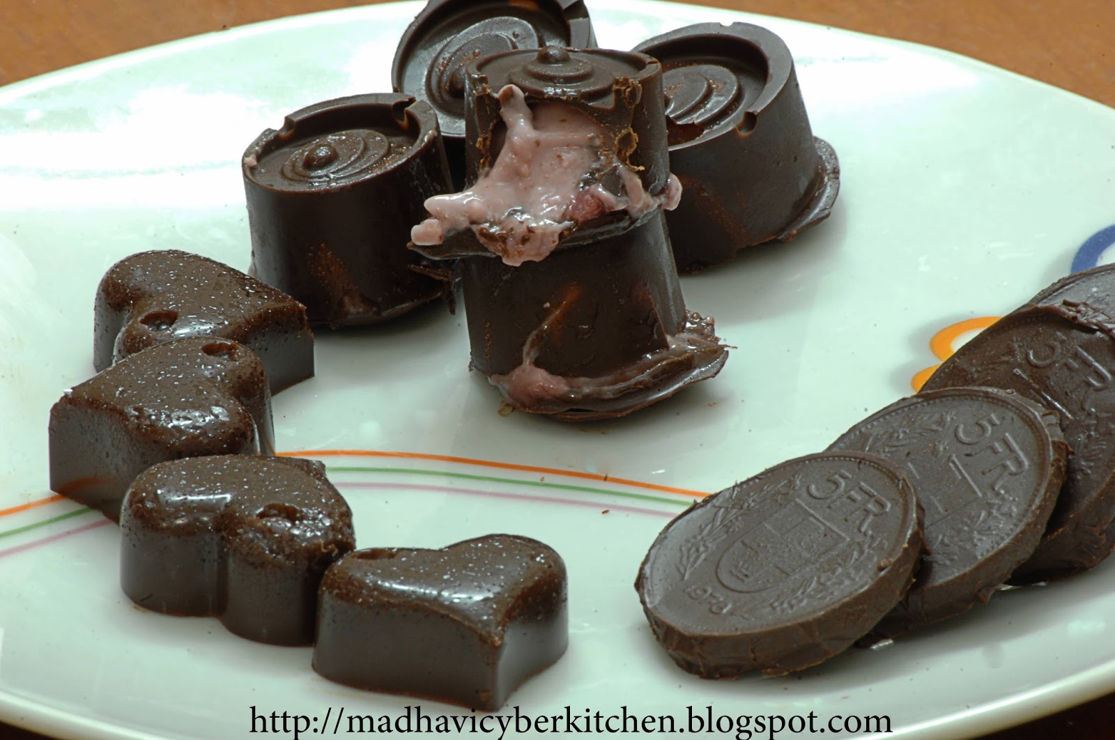 Madhavi's Cyber Kitchen: Mixed Chocolate Platter