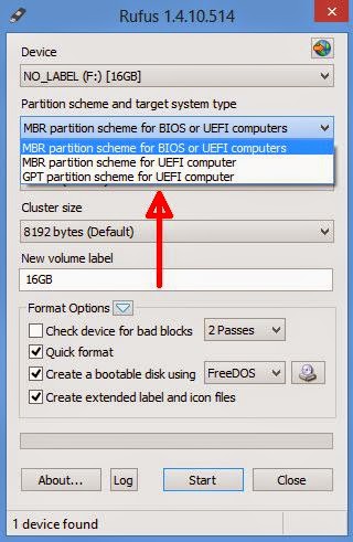 Dual Booting Windows 8 and Ubuntu UEFI using Rufus | TechErina