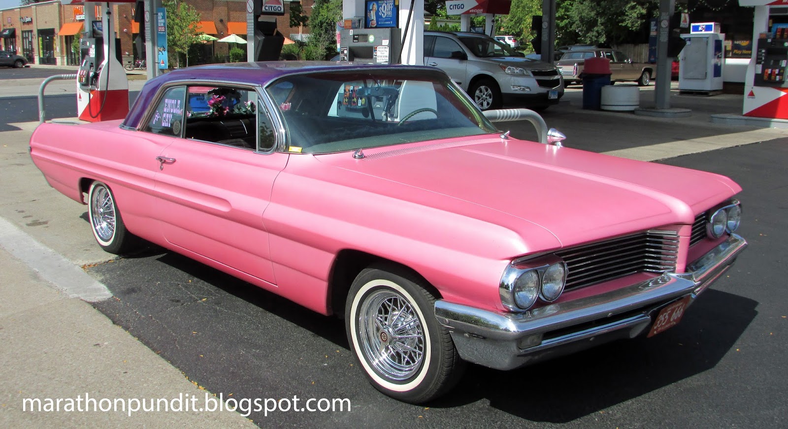 Marathon Pundit: 1962 pink Pontiac Tempest
