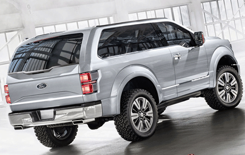 2016 Car Specs: 2016 Ford Bronco Space