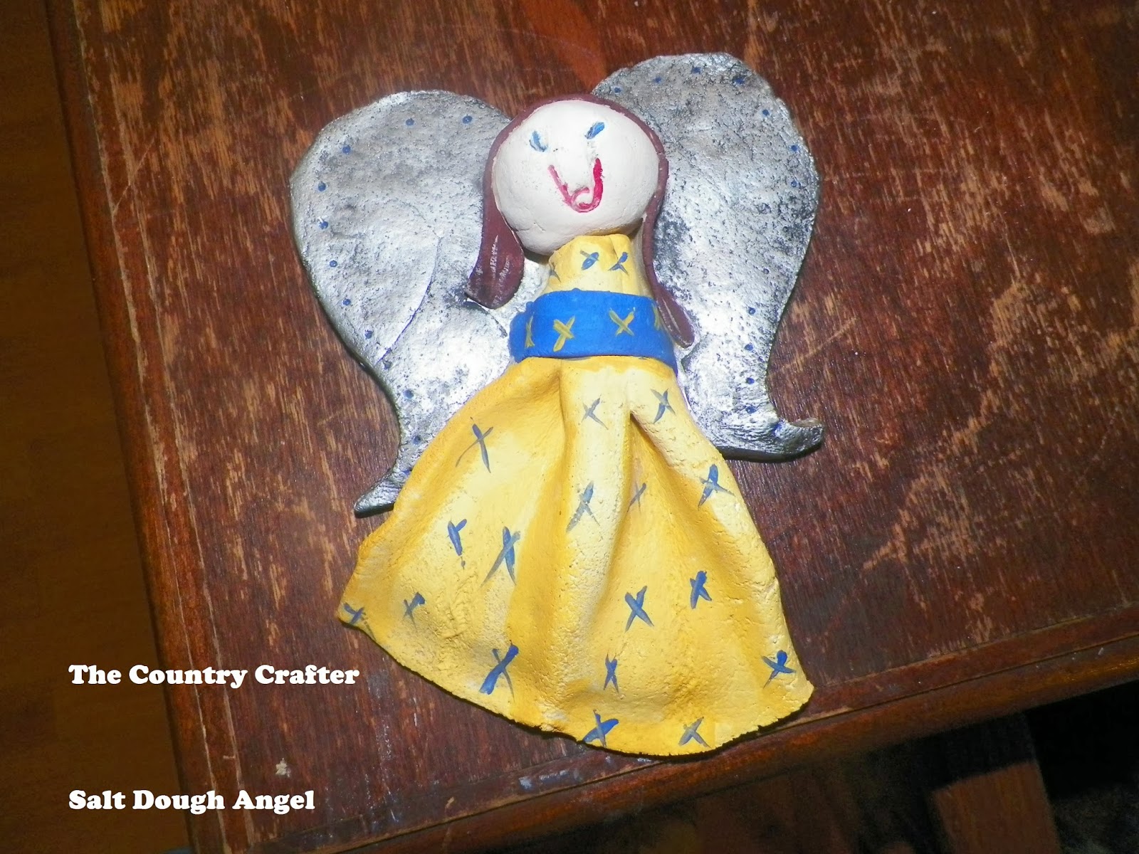 The Country Crafter: Salt Dough Angels