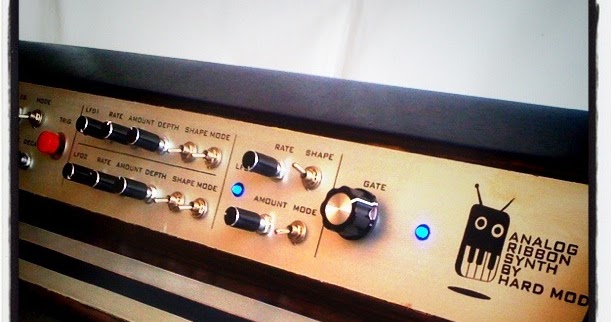 MATRIXSYNTH: Hard Mod Analog Ribbon Synth with New 24dB VCF