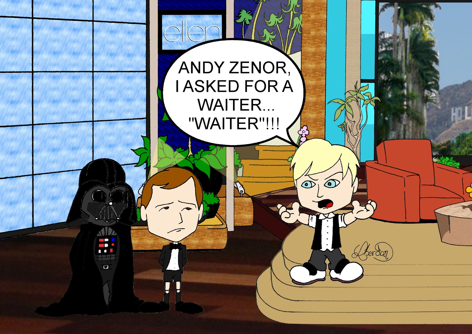Ellen DeGeneres Cartoon