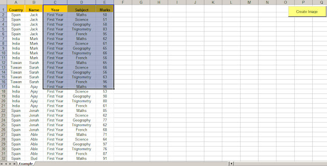 Excel Vba Create A Picture From Cells New Ideas For