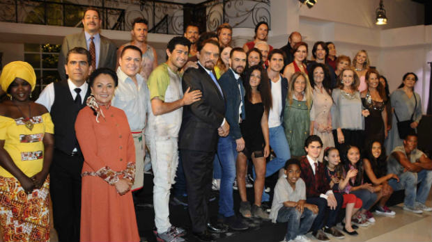 Fotos presentación de la telenovela La Gata