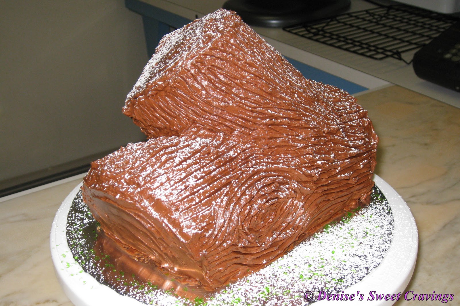 HOW's Baking: Yule Log Cake