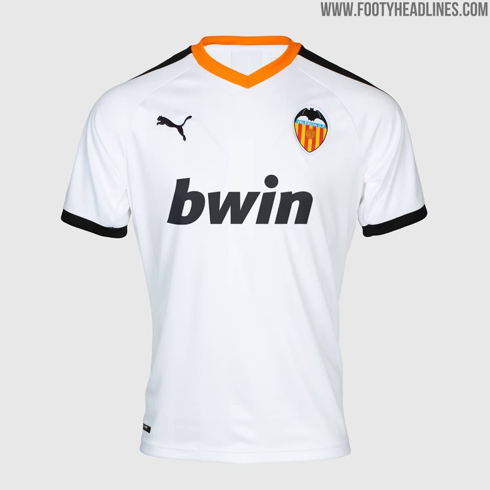Valencia 19-20 Home & Away Kits Released - Footy Headlines