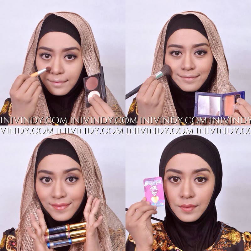 Ini Vindy Yang Ajaib: Tutorial Makeup Natural dan Hijab Style untuk ...