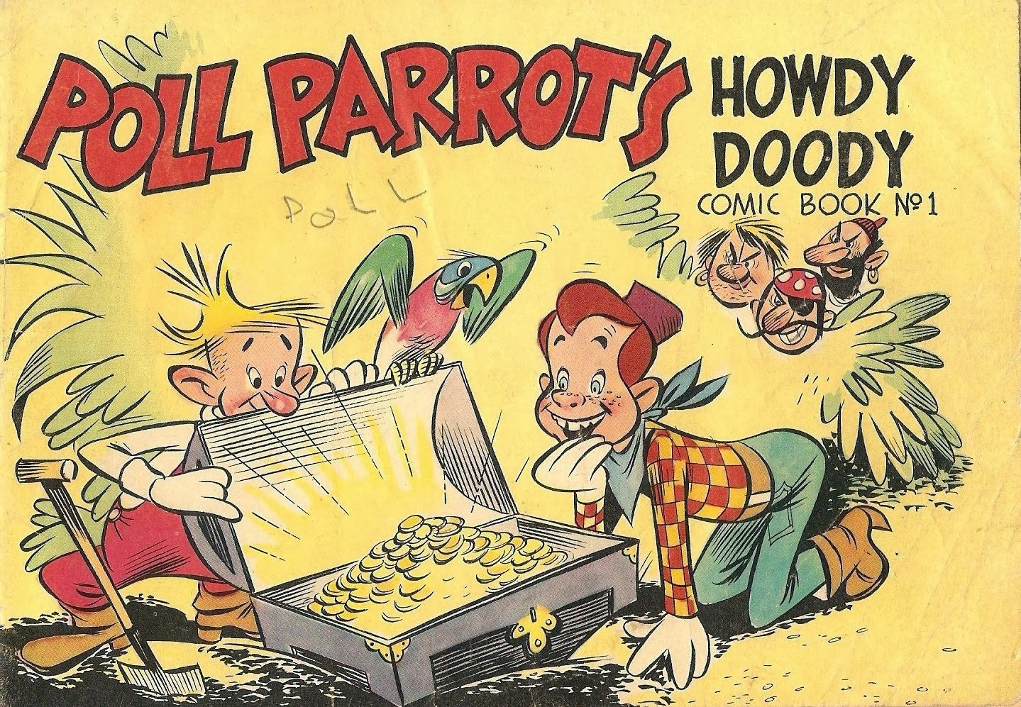 Saved From The Paper Drive: Poll Parrot and Howdy Doody
