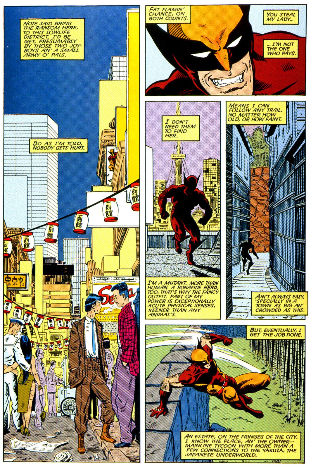 Marvel Comics of the 1980s: 1987 - Wolverine “The Hunter”