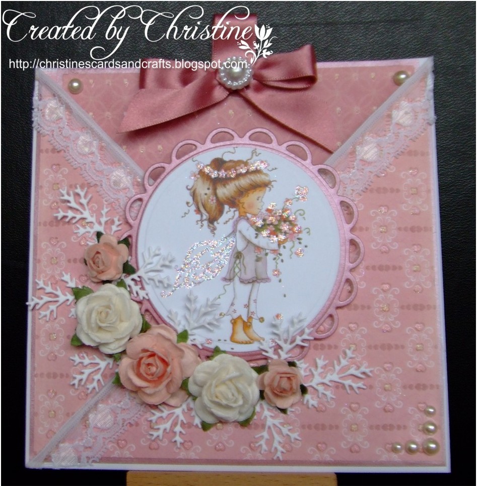 Christine's Cards and Crafts: Criss Cross Card