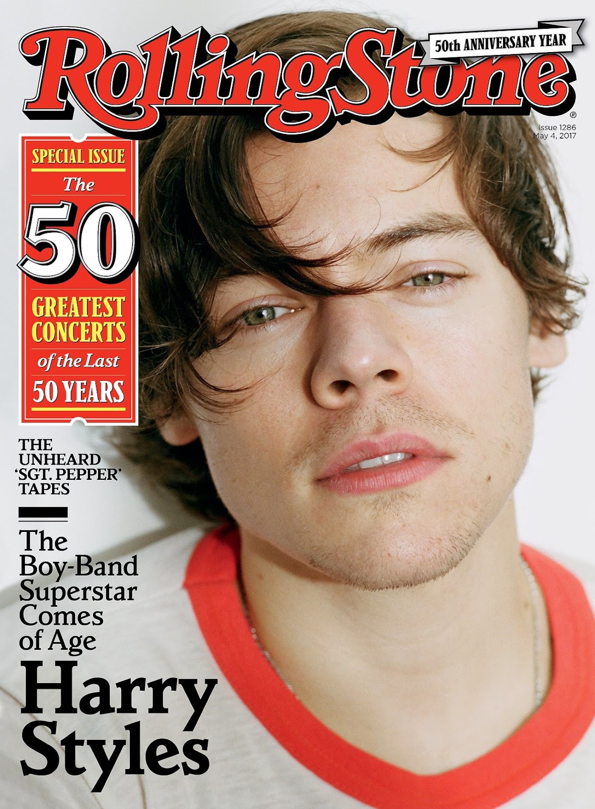 Harry Styles para la revista Rolling Stone - Akío Magazine